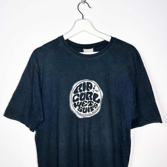 Rip Curl | Shirts | Vintage Rip Curl Shirt Men Medium Black Wet Suits ...